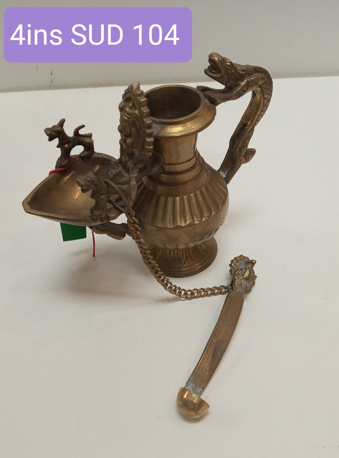 SUK 106 6"ins Nepalese Traditional Ceremonies Oil Lamp (sukunda) - Etsy