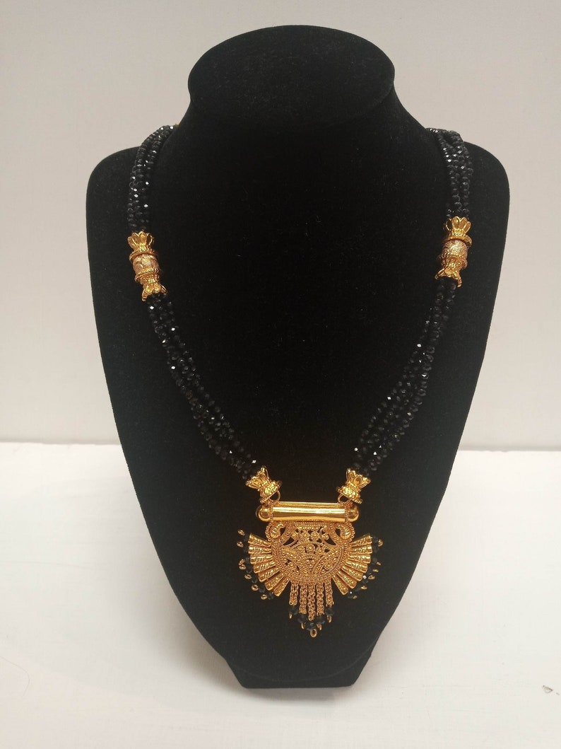 Beautiful Beads Mangalsutra Necklace, Mangal Sutra Mala, Dashai, Tihar ...