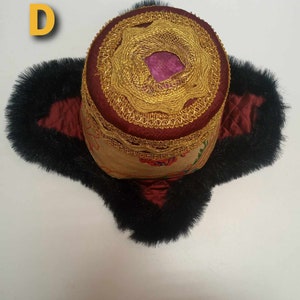 Gorgeous Tibetan Lama Winter Hat, Tibetan Hat,tradition Hat .nepal - Etsy