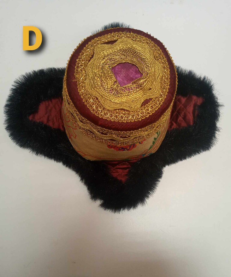 Gorgeous Tibetan Lama Winter Hat, Tibetan Hat,tradition Hat .nepal - Etsy