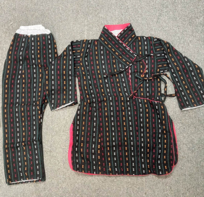 Traditional Nepali Daura Surwal ,japhu Dress, Ethnic Nepal Dress ...