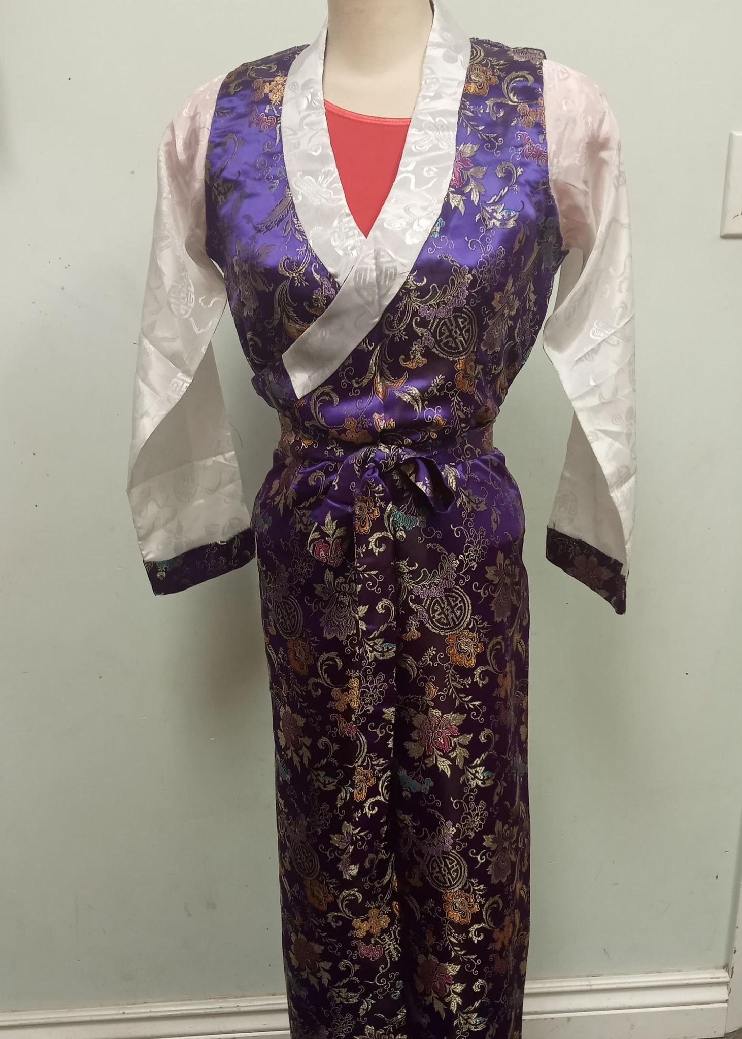 CLT 115 Traditional Tibetan ,tamang Ladies Dress. Chuba Dress,bakhu ...