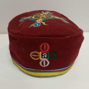 THT 123 Gorgeous Traditional Tamang Hat,tibetan Hat,lama Hat.nepal - Etsy