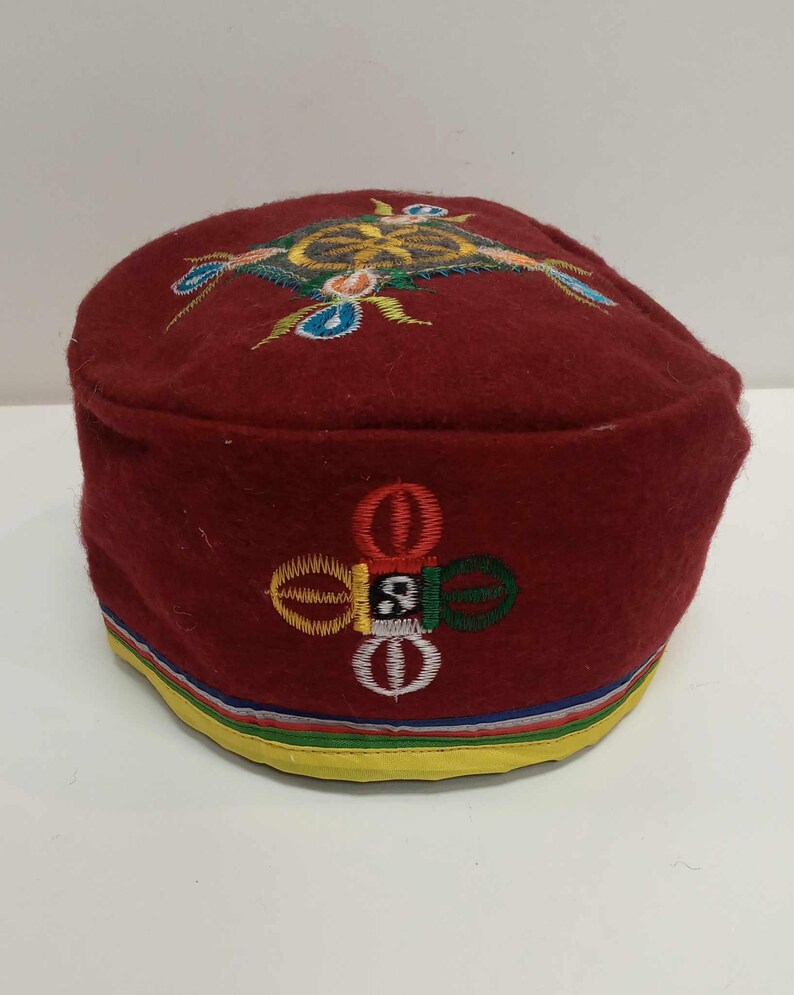 THT 123 Gorgeous Traditional Tamang Hat,tibetan Hat,lama Hat.nepal - Etsy