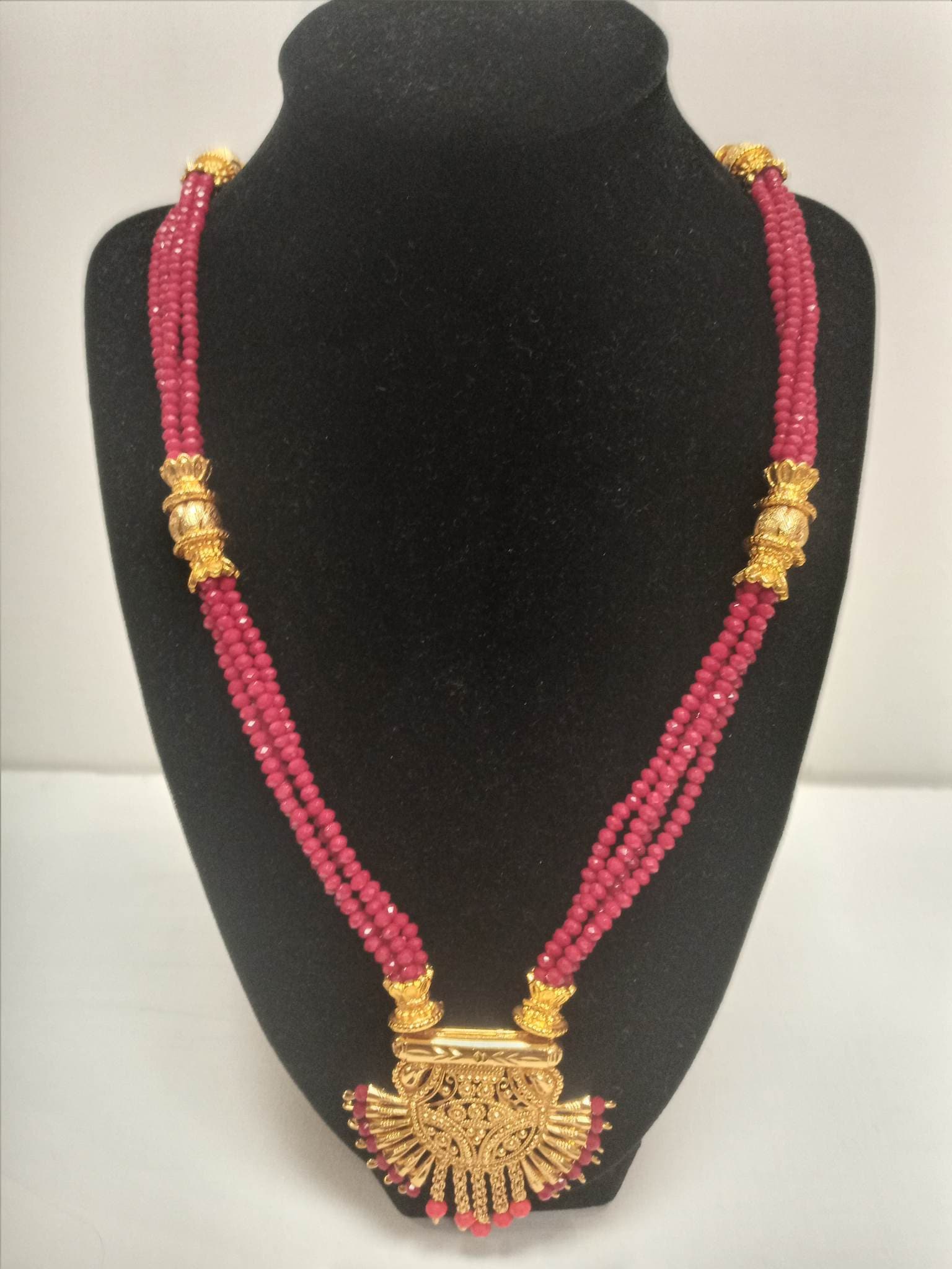 Beautiful Beads Mangalsutra Necklace, Mangal Sutra Mala, Dashai, Tihar ...