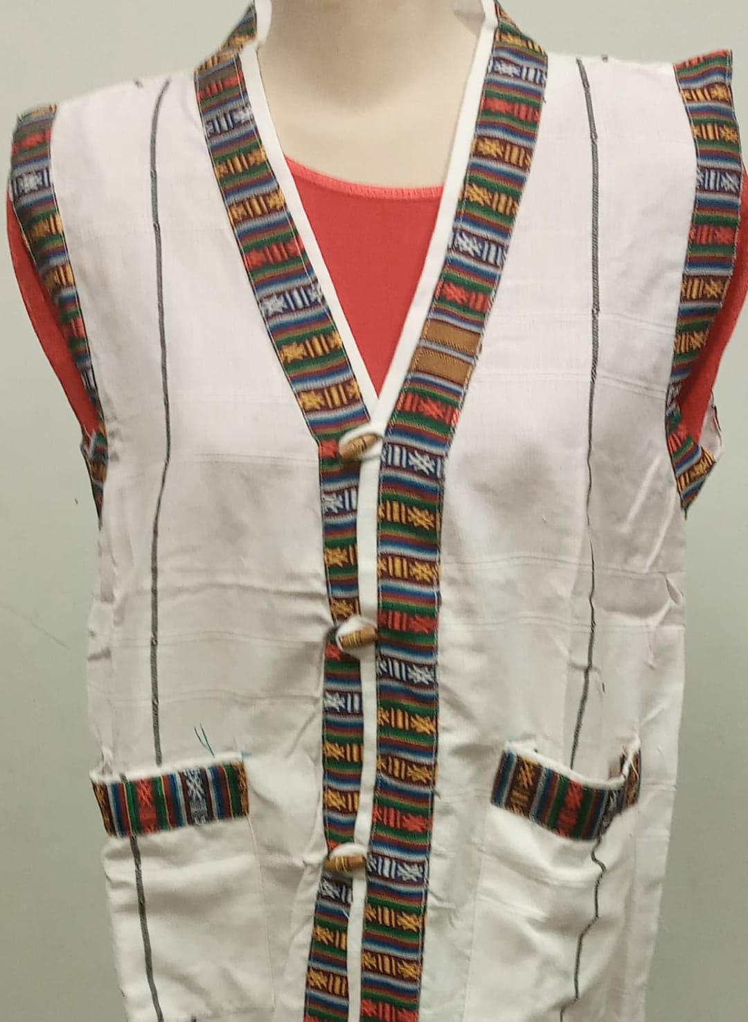CLT 122 Tibetantraditional Tamang Vest Cotton,nepal - Etsy