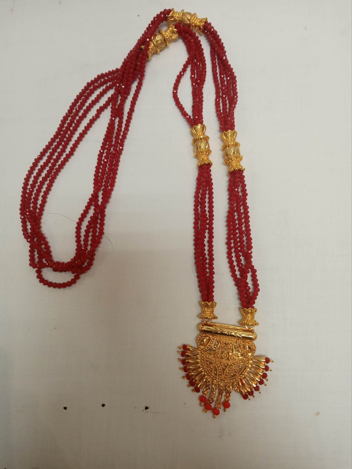 Beautiful Beads Mangalsutra Necklace, Mangal Sutra Mala, Dashai, Tihar ...