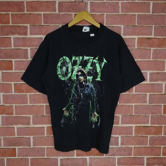 Vintage 90s Ozzy Osbourne Big Printed Album Promo Tour T-shirt | Etsy