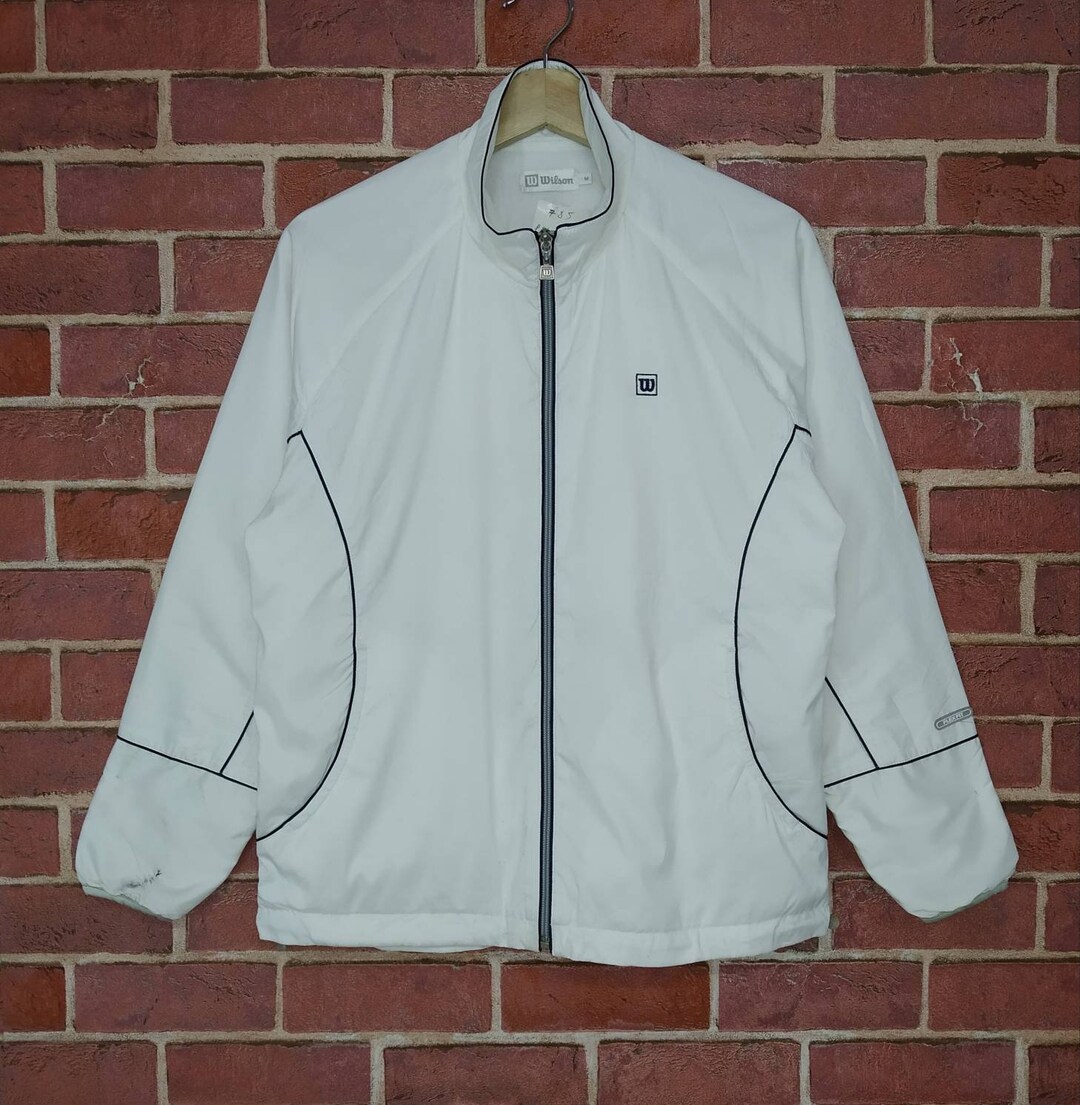 Wilson Sport Small Logo Windbreaker Jacket Wilson Sweater Size M - Etsy