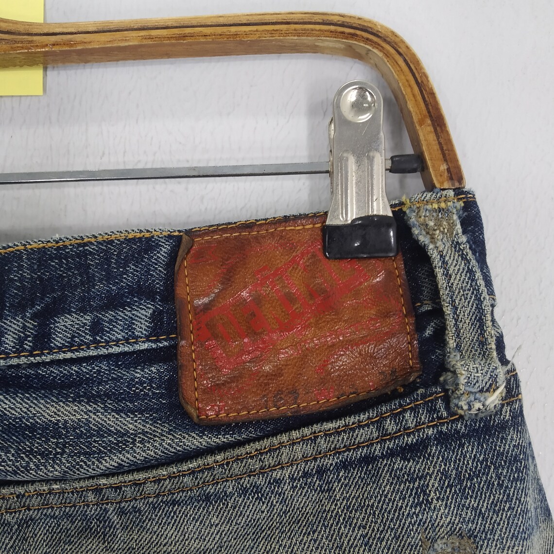 Vintage 90s Denime Orizzonti Japan Denim Jeans Button Style - Etsy