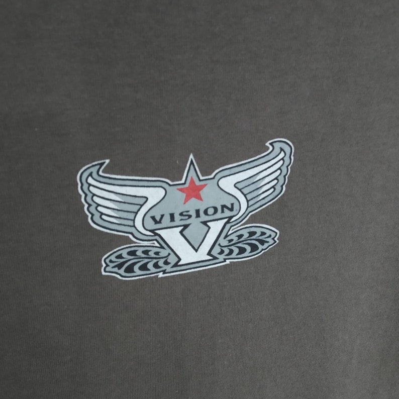 Vintage Vision Street Wear Skateboard Style T-shirt - Etsy