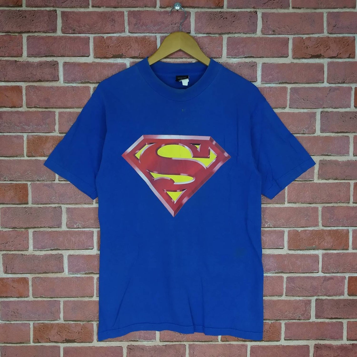 Vintage Superman Superhero Logo T-shirt - Etsy
