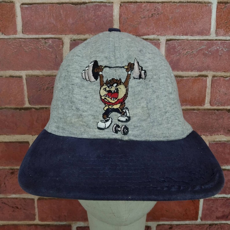 Vintage Tasmanian Devil Cartoon Trucker Cap Embroidery Style - Etsy