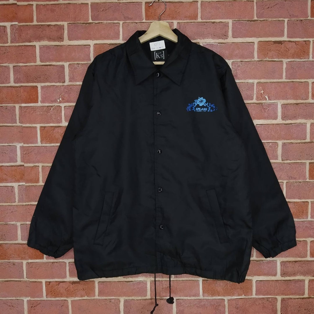 Splash Surf Style Hawaii Button Ups Double Pocket Jacket Size L - Etsy