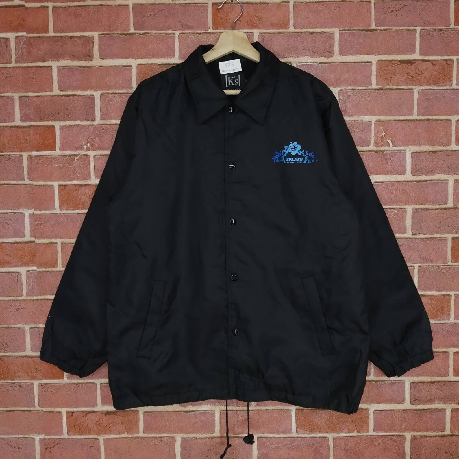 Splash Surf Style Hawaii Button Ups Double Pocket Jacket Size L - Etsy