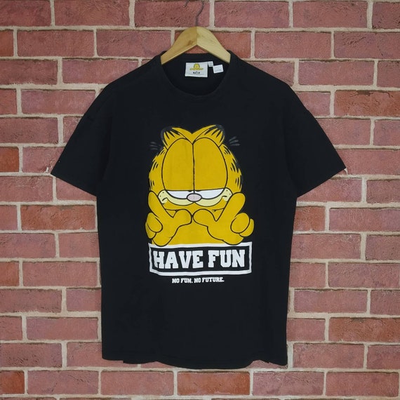 Vintage Garfield American Comic Strip Cartoon Promo T… - Gem