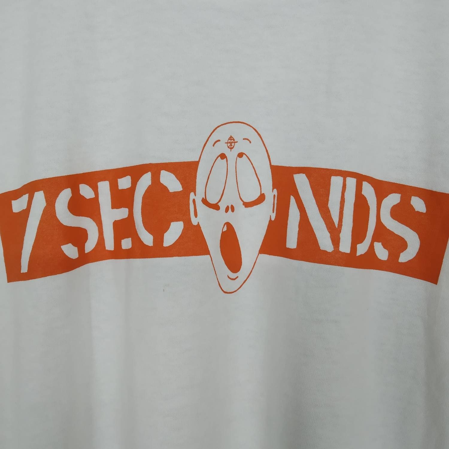 Vintage 90s 7 Seconds American Hardcore Punk Rock Backprint Line up ...