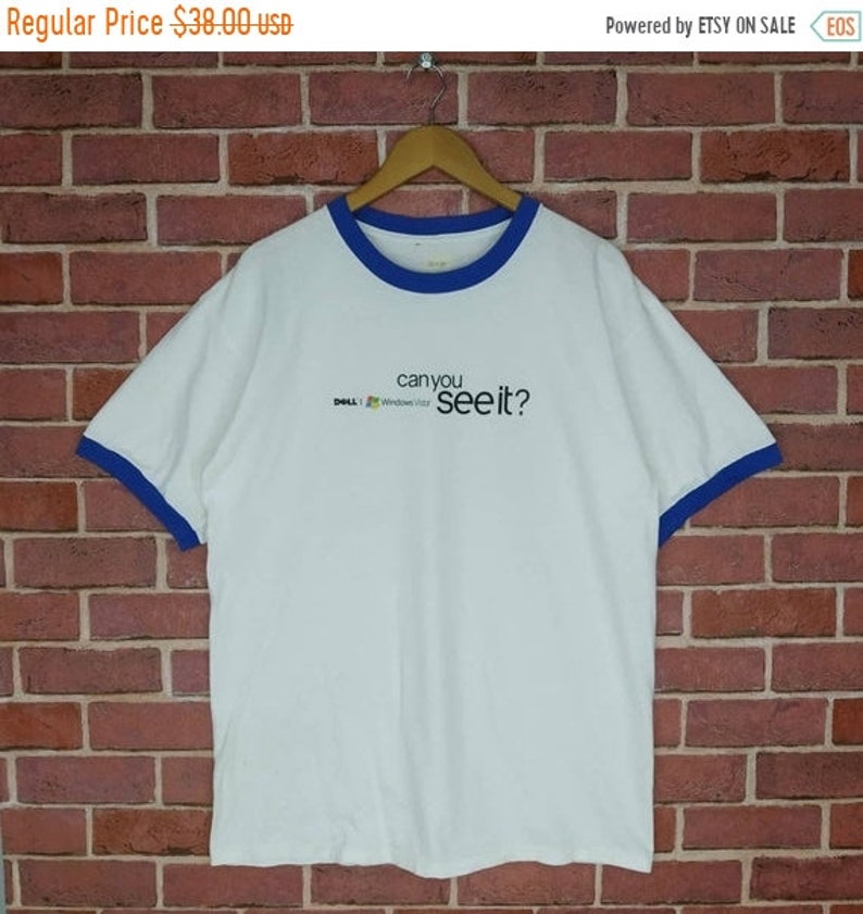 Rare!! Microsoft Windows Technology Computer T-shirt XL Size - Etsy