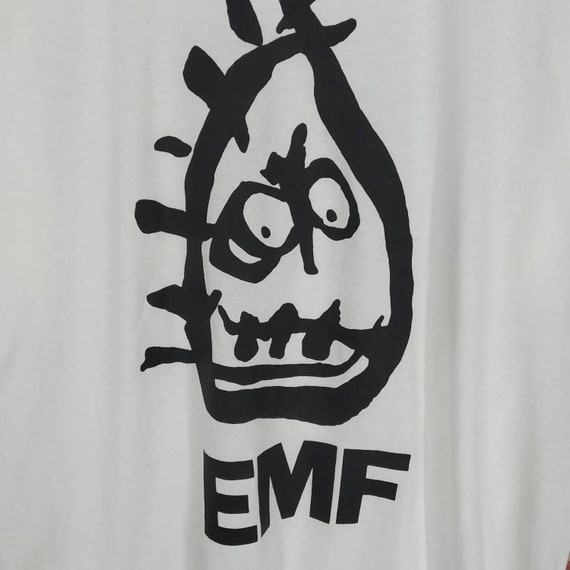 Rare!! EMF Alternative Rock Band Concert Tour T-shirt - Gem
