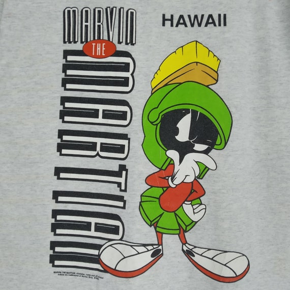 Vintage 90s Marvin The Martian Animated Cartoon Big I… - Gem