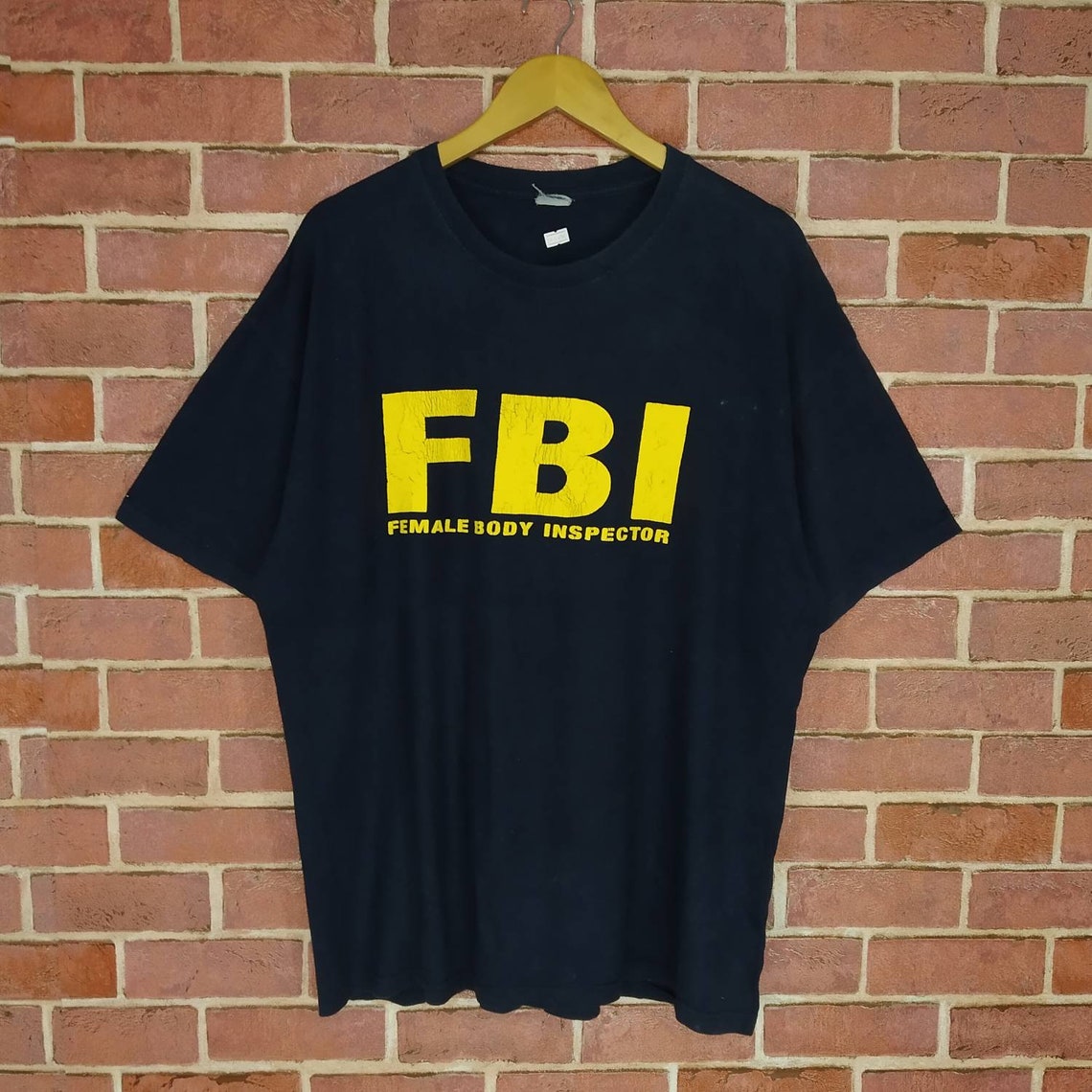 Rare!! Female Body Inspector FBI Logo T-shirt XL Size - Etsy