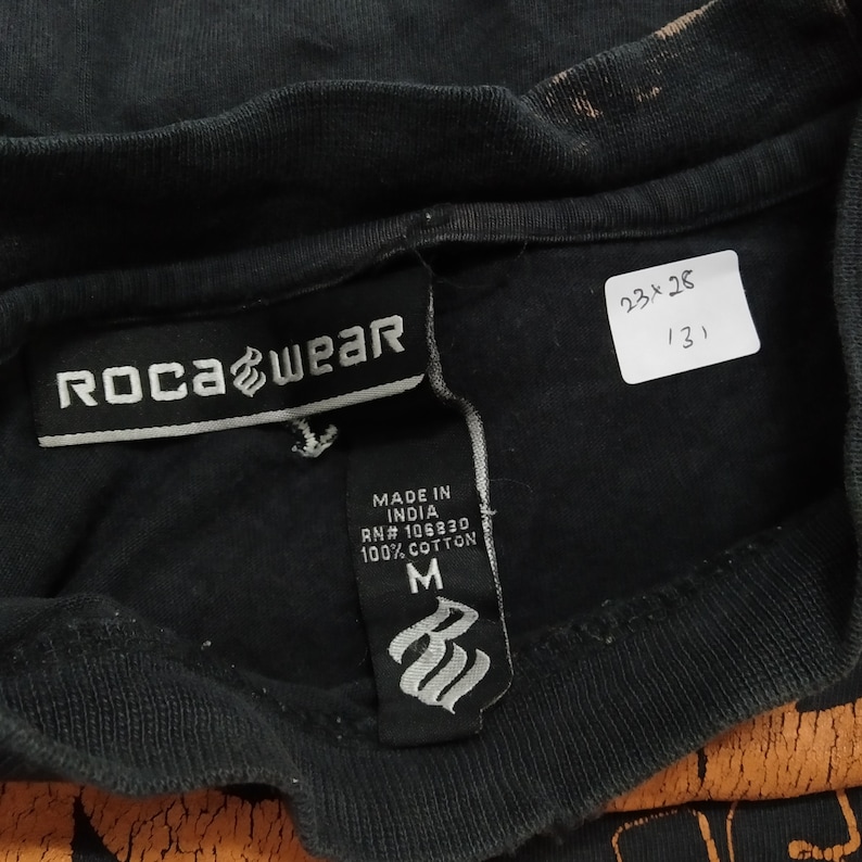 Rare!! Rocawear Colourful Logo Nice Design T-shirt XL Size - Etsy