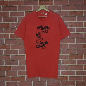 Vintage 80s One More Reps Graphics T-shirt by Hanes Size M - Etsy