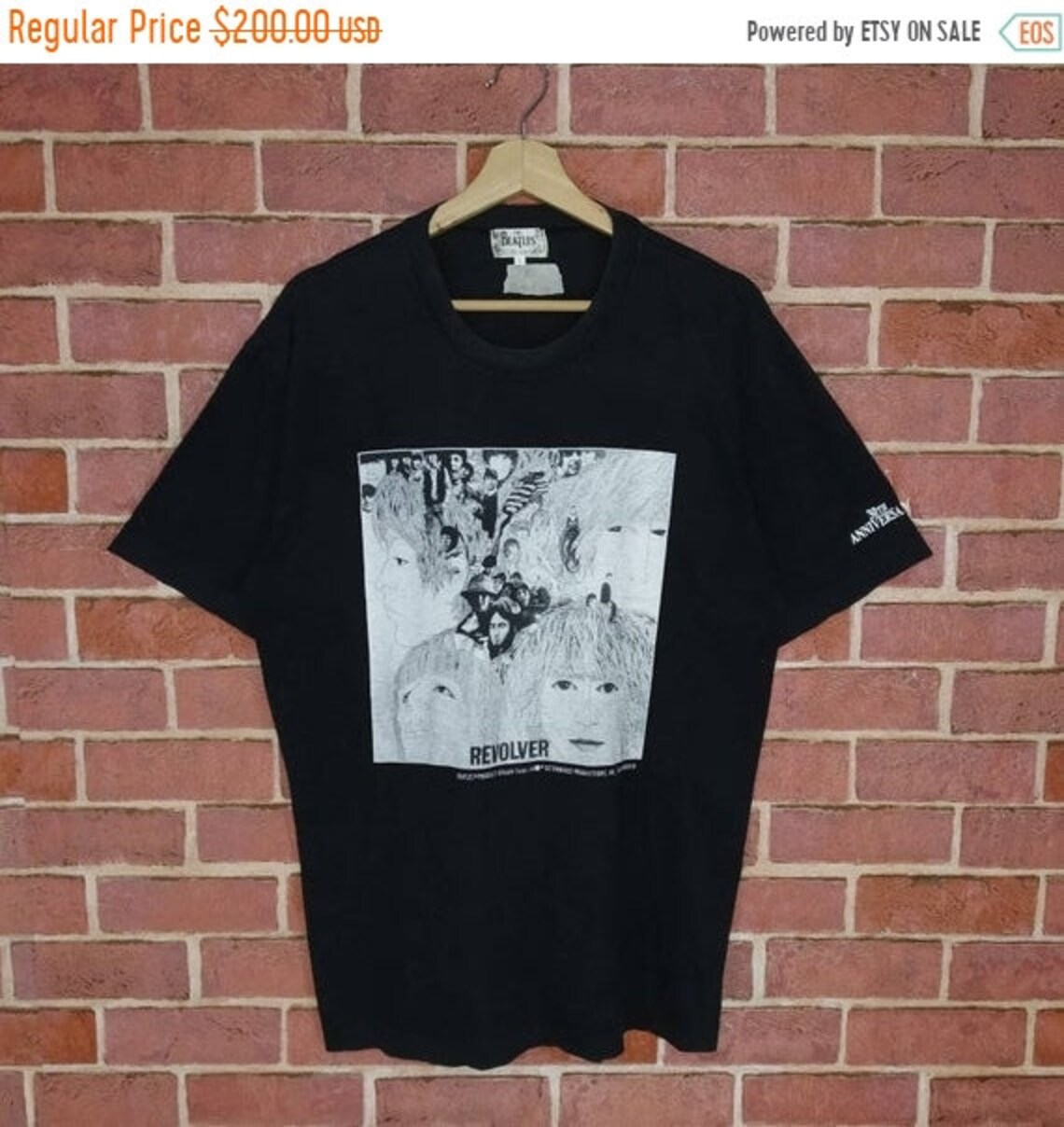 Vintage The Beatles Revolver Band Promo Music T-shirt Size L | Etsy