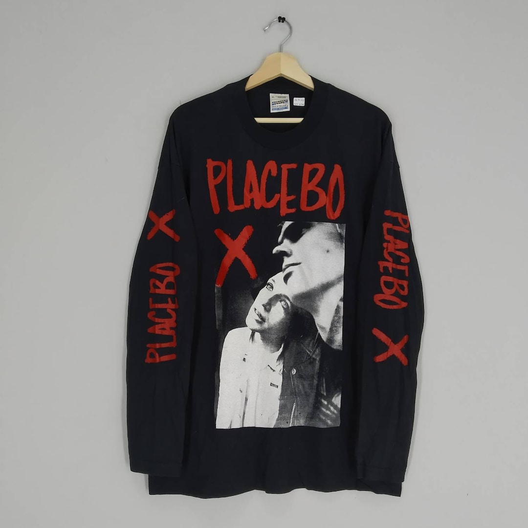 Rare!! Vintage Placebo British Rock Band Longsleeve Alternative Indie ...