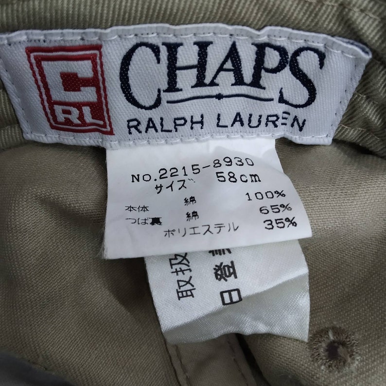 Chaps Ralph Lauren Embroidery Logo Style Trucker Caps - Etsy