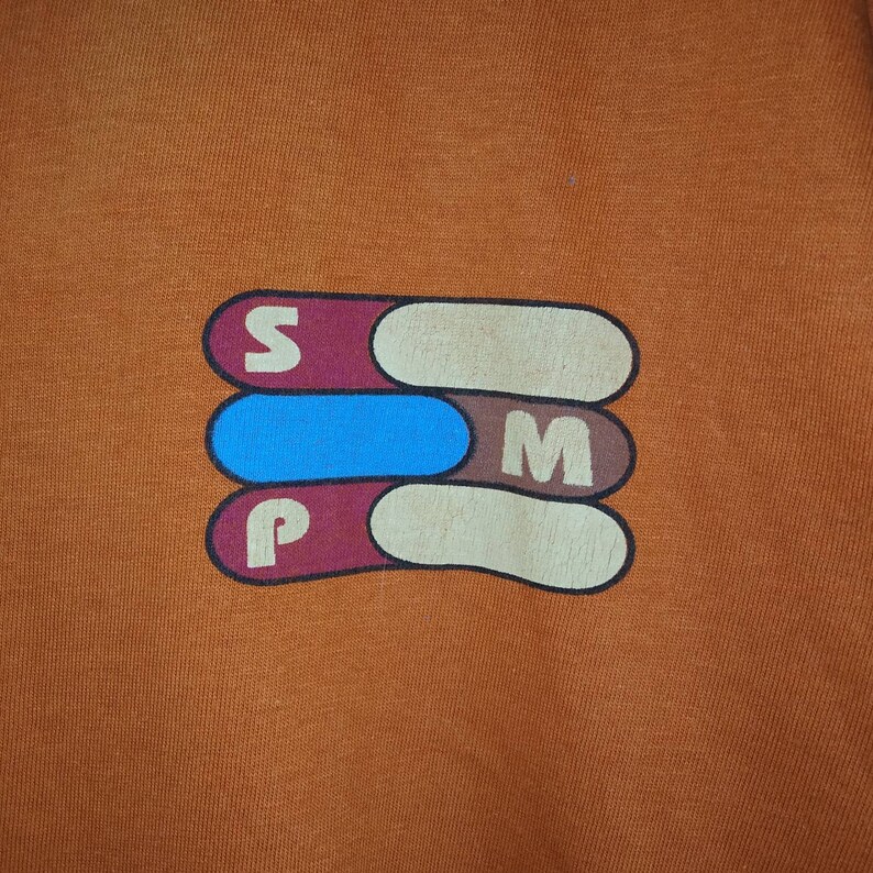 Vintage SMP Skateboard Backprint Smp Logo T-shirt Size M - Etsy