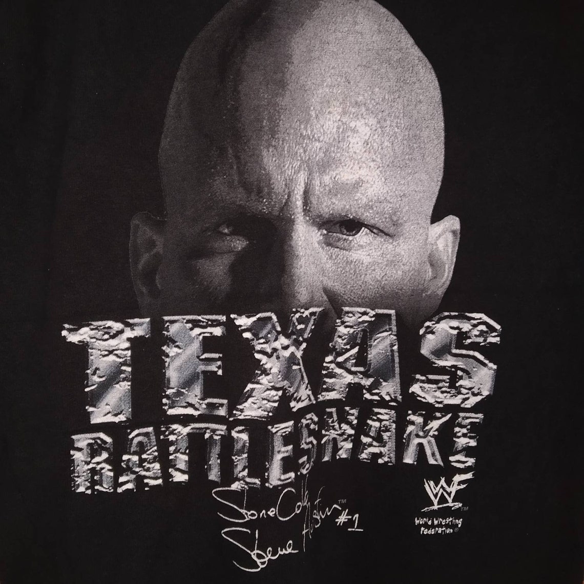 Vintage Stone Cold Steve Austin Rattlesnake WWF Wrestling - Etsy