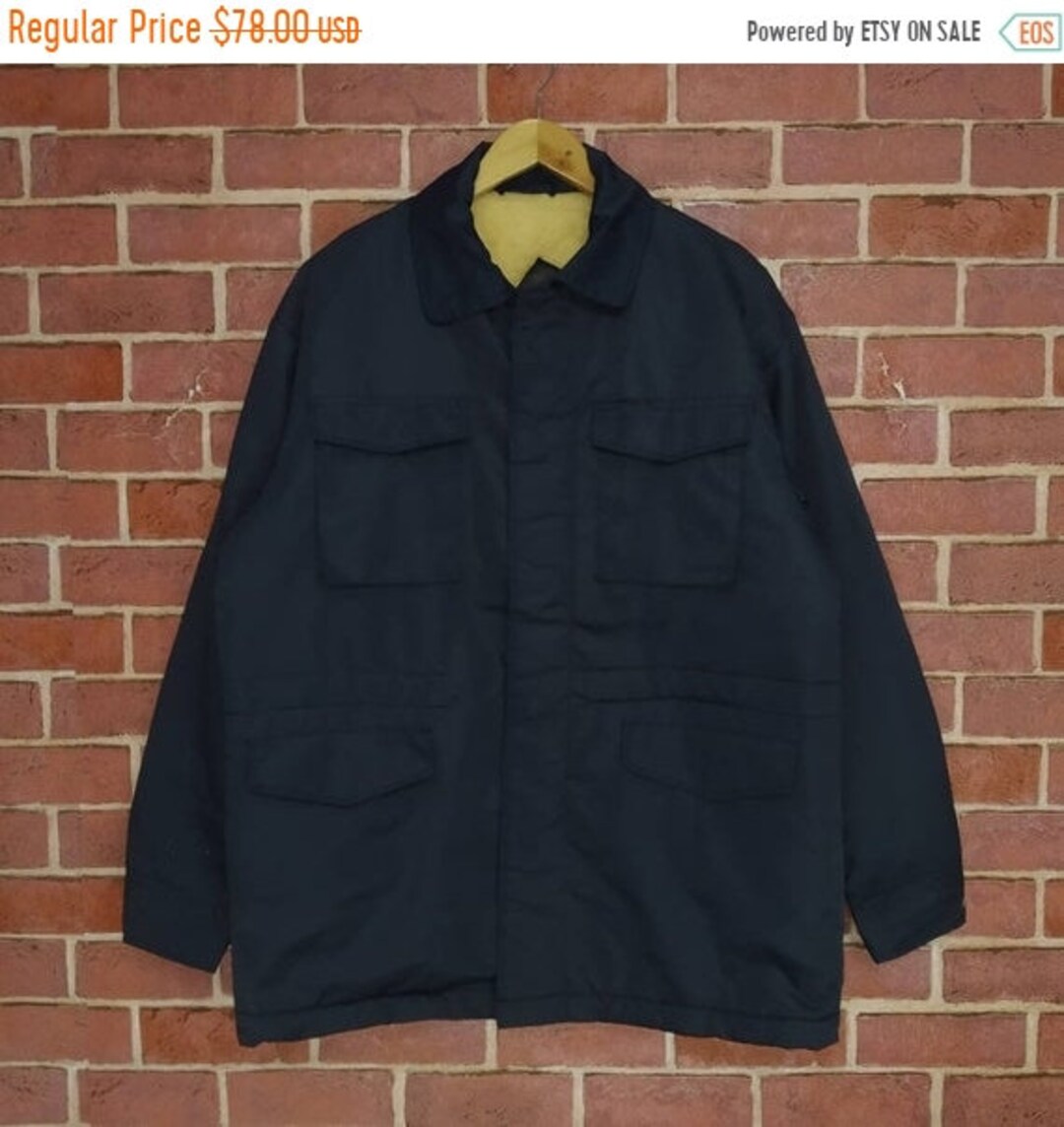 Rare!! Winter Wear Zipper Jacket Four Pocket Stylish Design Jacket Size ...