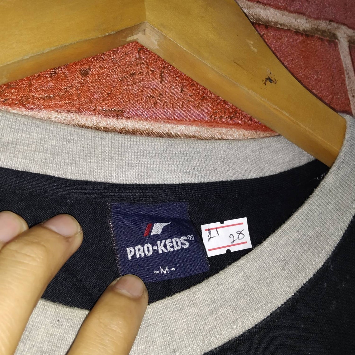 PRO-KEDS Sports Big Logo With Stripes Design T-shirt Medium Size - Etsy