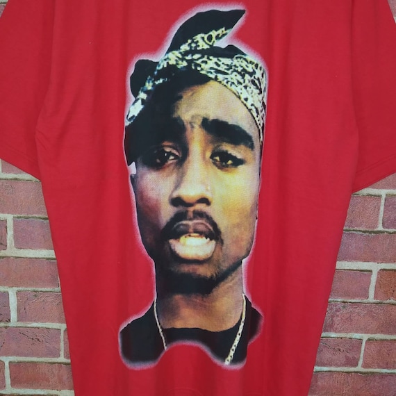 Rare!! Tupac Shakur American Hip Hop Rapper Big Print… - Gem