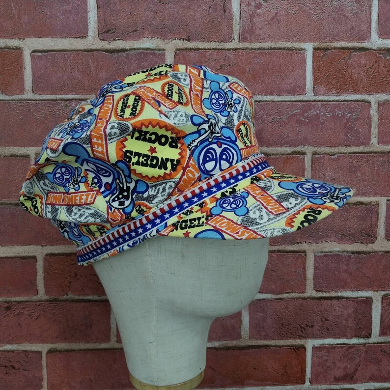 Rare!! Colourful Style Cute Cartoon Trucker Cap Nice Design Cap - Etsy