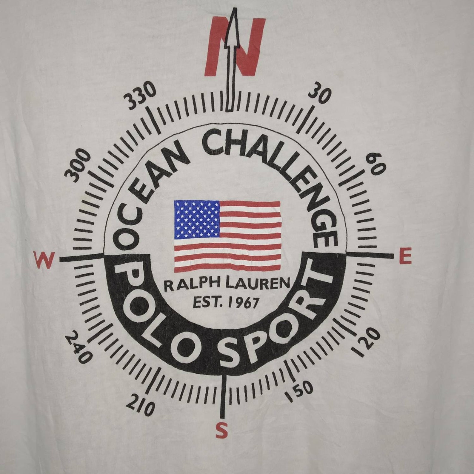 Vintage Polo Sport Ralph Lauren Polo Sport Ocean Challenge T-shirt ...