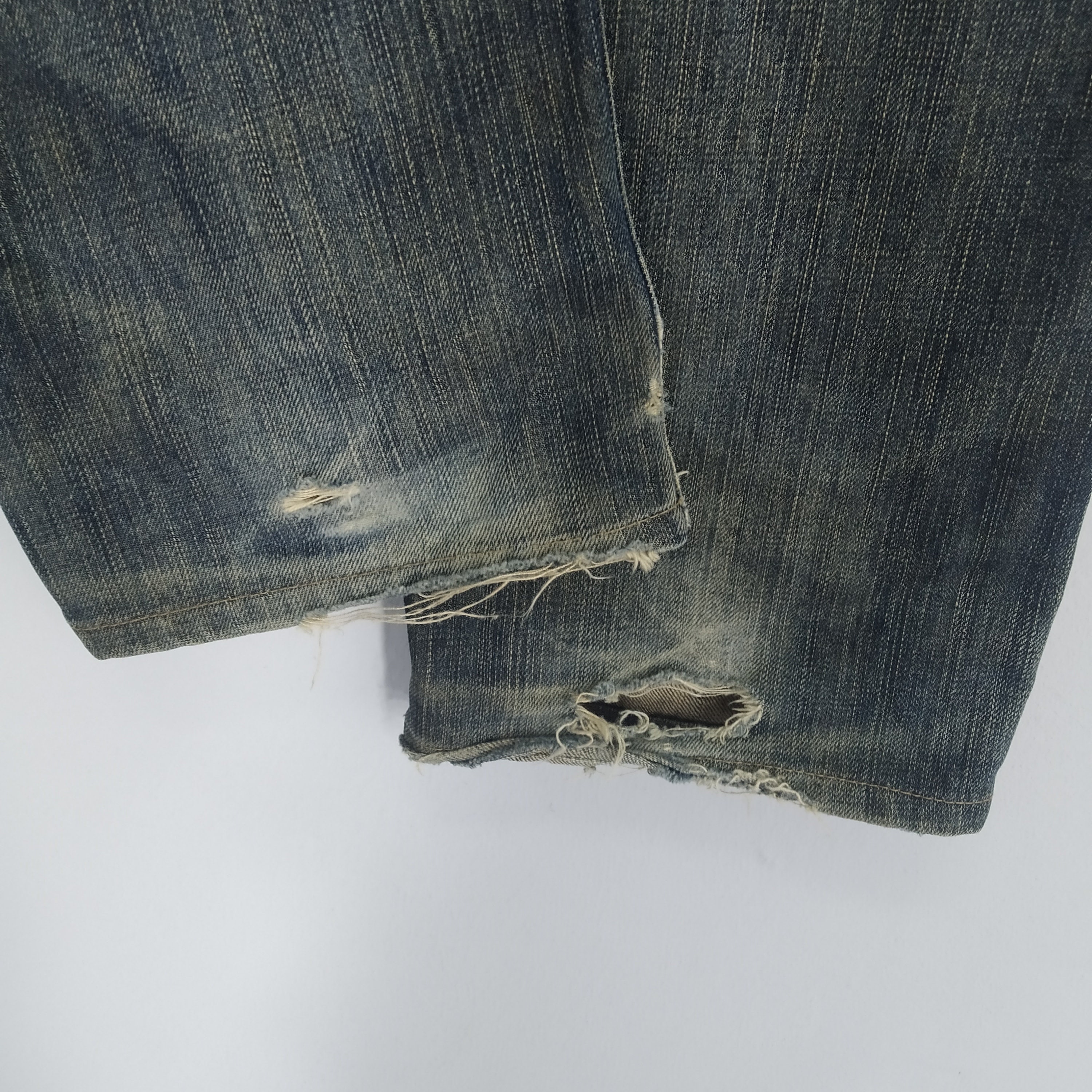 Vintage Edwin Stonewash Indigo Blue Denim Jeans Edwin Distressed Jeans ...