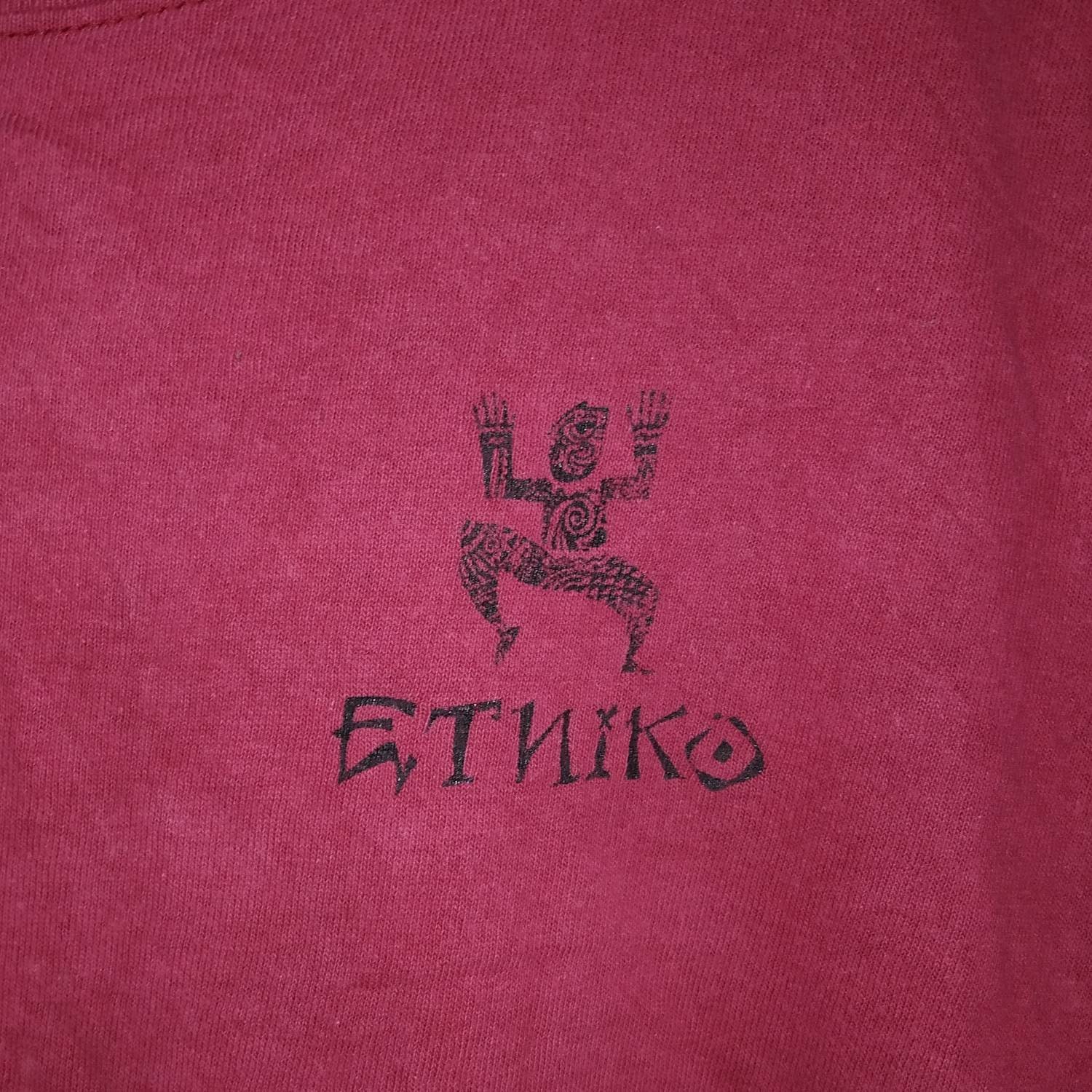 Vintage Etniko Dragon Backprint Design Promo T-shirt Large Size - Etsy