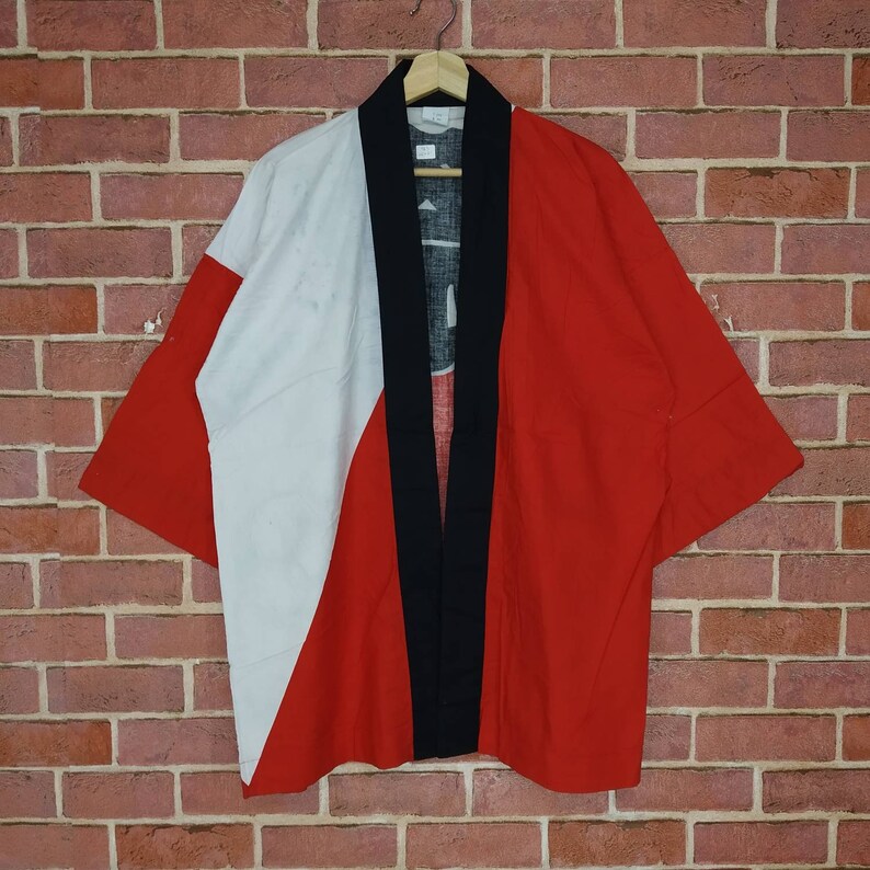 Rare Japanese Style Short Haori Kimono Nice Design Kimono - Etsy