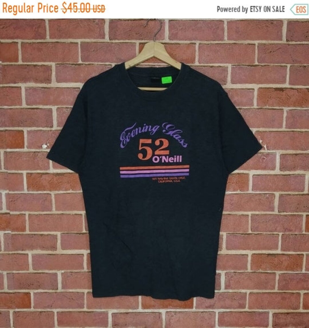 Rare!! O'neill Surf Backprint Surfing Style T-shirt Size M - Etsy