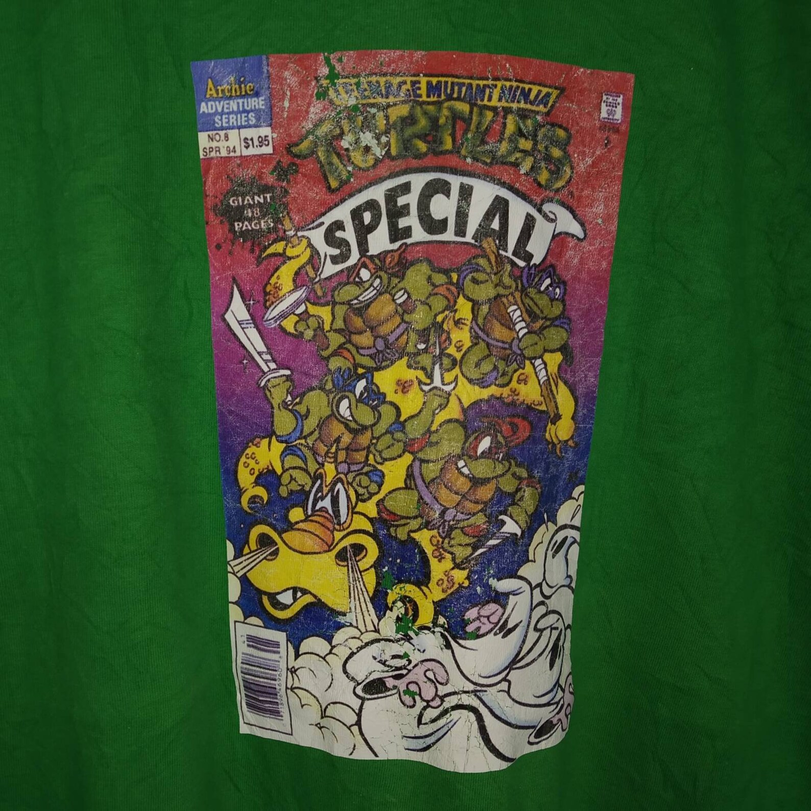 Rare!! Teenage Mutant Ninja Turtles Adventures TMNT Comics Promo T ...