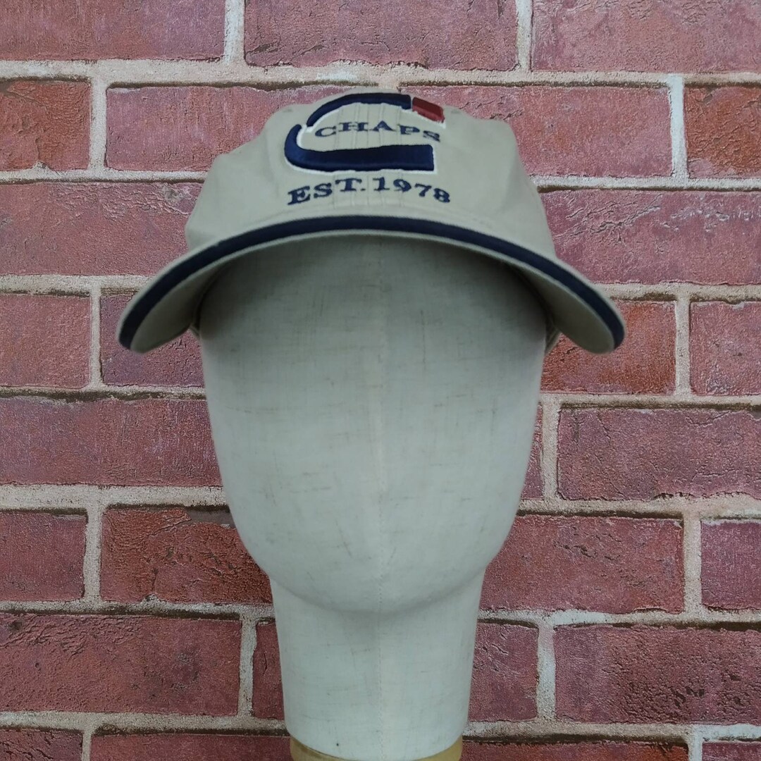 Chaps Ralph Lauren Embroidery Logo Style Trucker Caps - Etsy