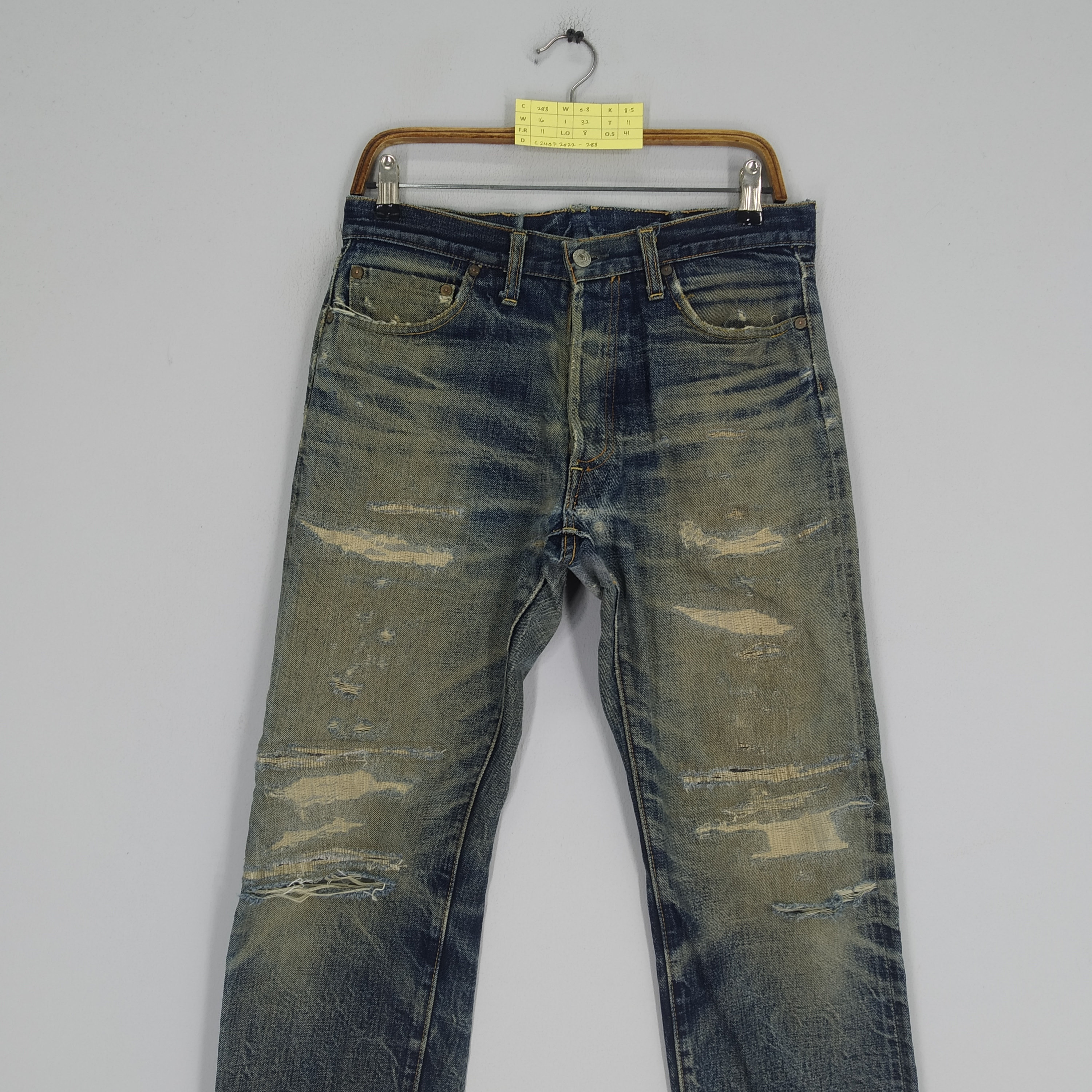 Vintage 90s Denime Orizzonti Japan Denim Jeans Button Style - Etsy