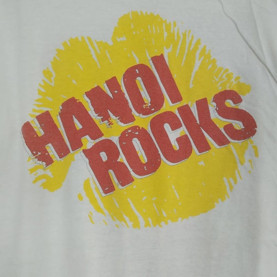 Vintage 80's Hanoi Rock Glam Punk Rock Band Tour Conc… - Gem