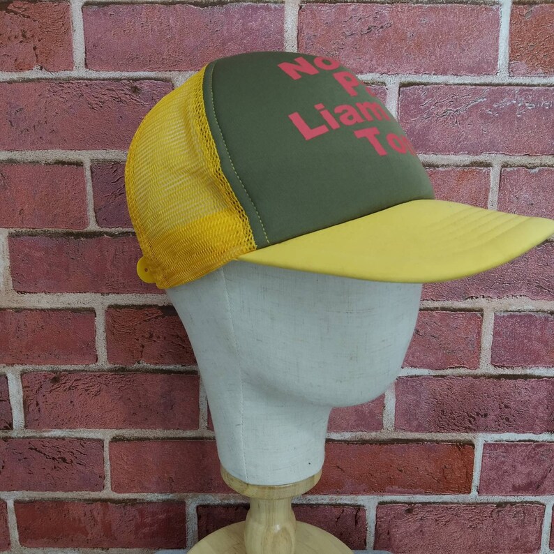 Vintage 90s Oasis Band Trucker Cap Line up Name Liam Noel Paul Tony - Etsy