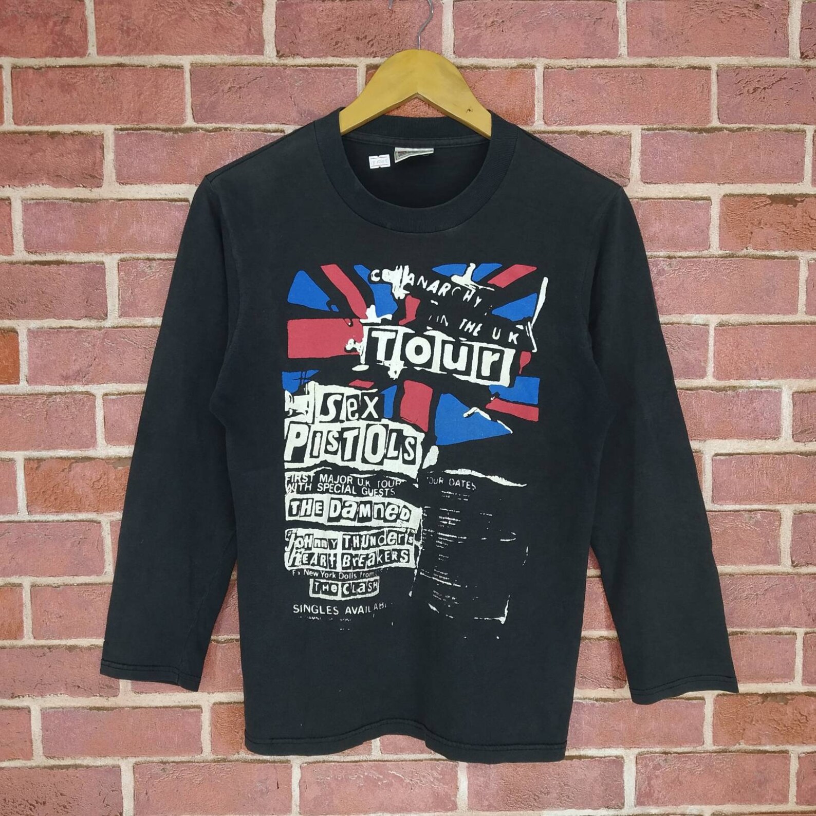 Vintage 90s Punk Flayers Anarchy in the UK Sex Pistol/ the Damned / the ...