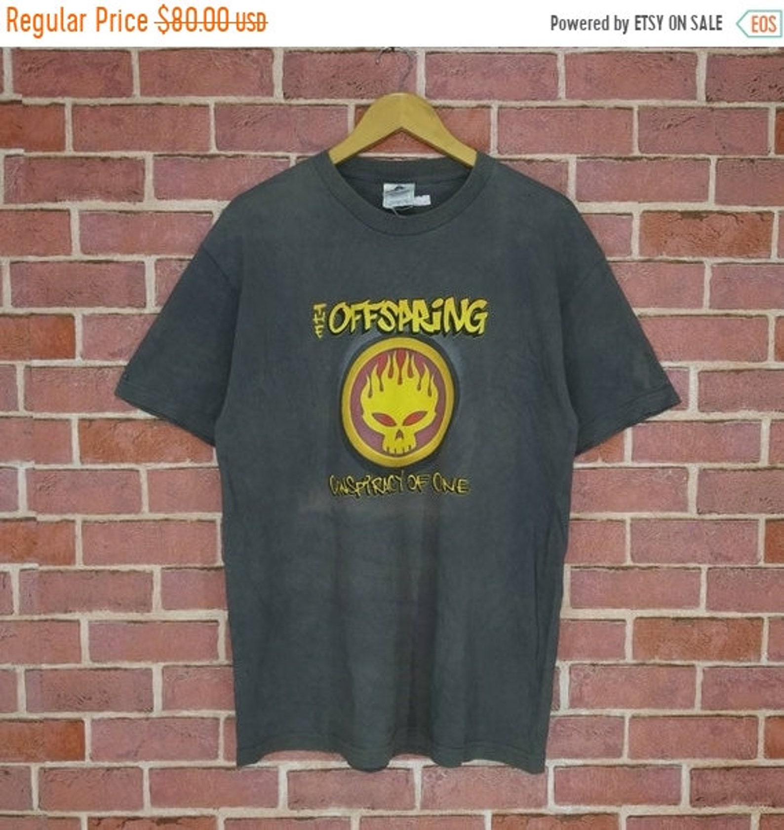 Vintage the Offspring American Punk Rock Band Promo Music Tour T-shirt ...