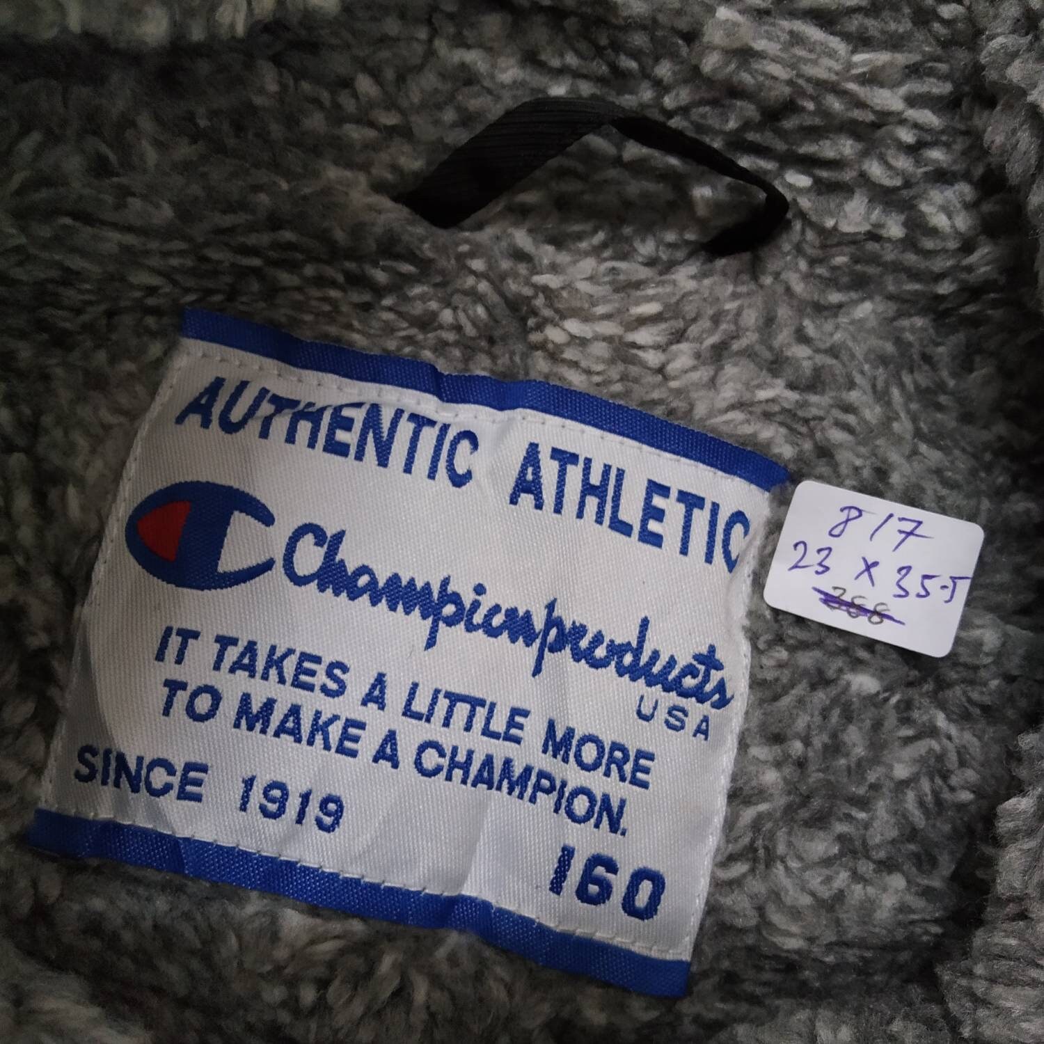 Champion Products Big Logo on Back Hoodie Long Jacket Champion - Etsy