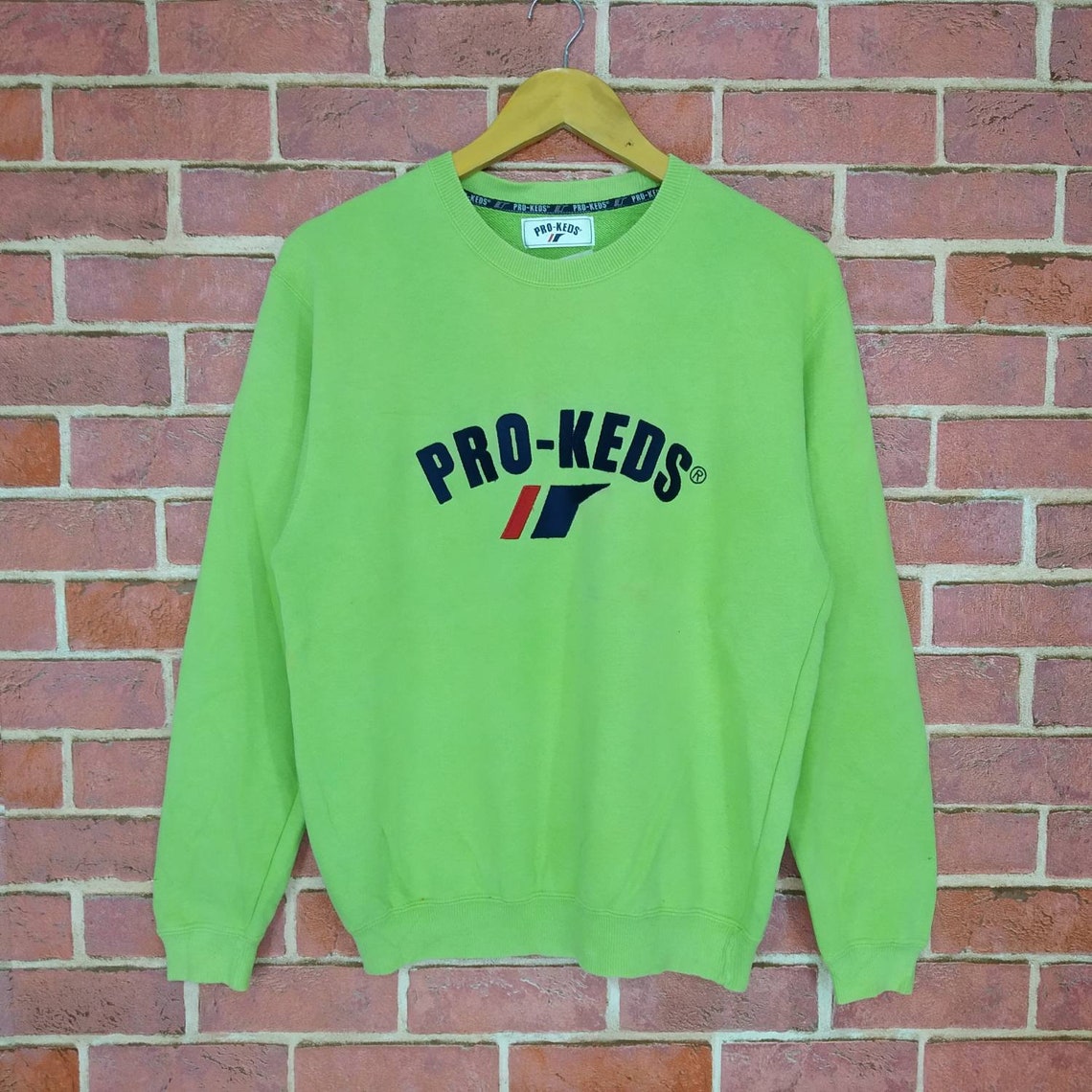 PRO KEDS Big Logo Embroidery Style Sweatshirts Medium Size - Etsy